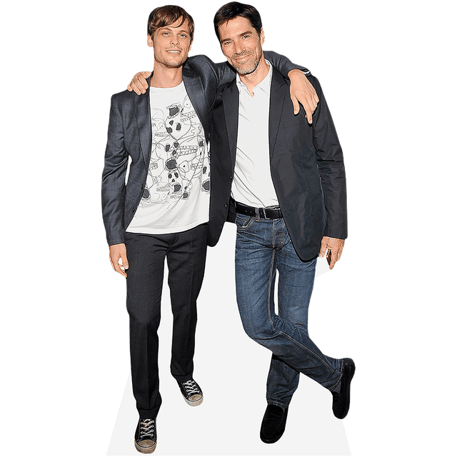 Thomas Gibson And Matthew Grey Gubler (Duo) Mini Celebrity Cutout ...