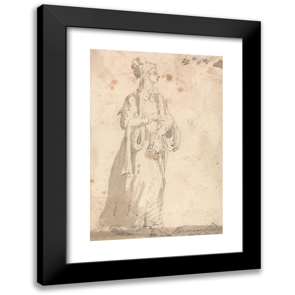 Thomas Girtin 17x24 Black Modern Framed Museum Art Print Titled ...