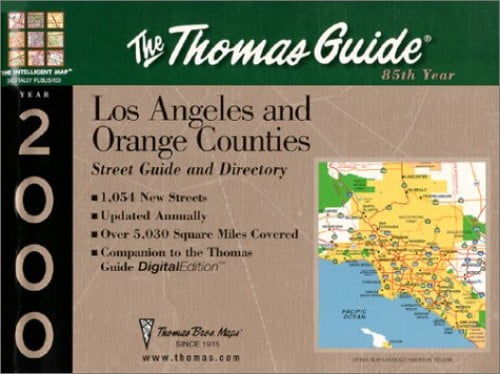 Pre-Owned Thomas Guide 2000 Los Angeles and Orange Counties: Street ...