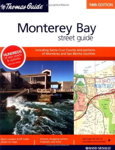 Pre-Owned Thomas Guide Monterey Bay Street Guide: Including Santa Cruz ...