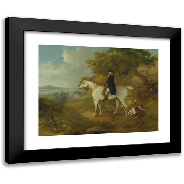 Thomas Hand 14x12 Black Modern Framed Museum Art Print Titled - George ...