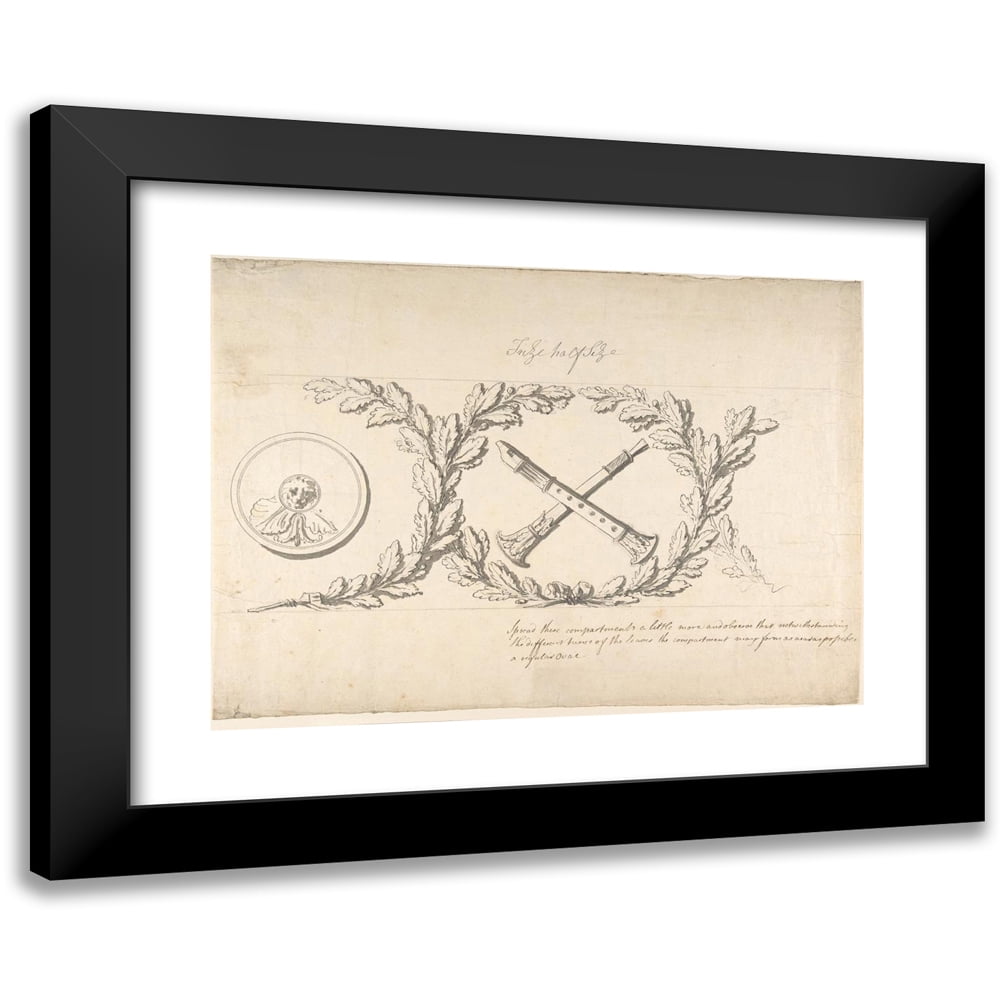 Thomas Hardwick 18x14 Black Modern Framed Museum Art Print Titled ...