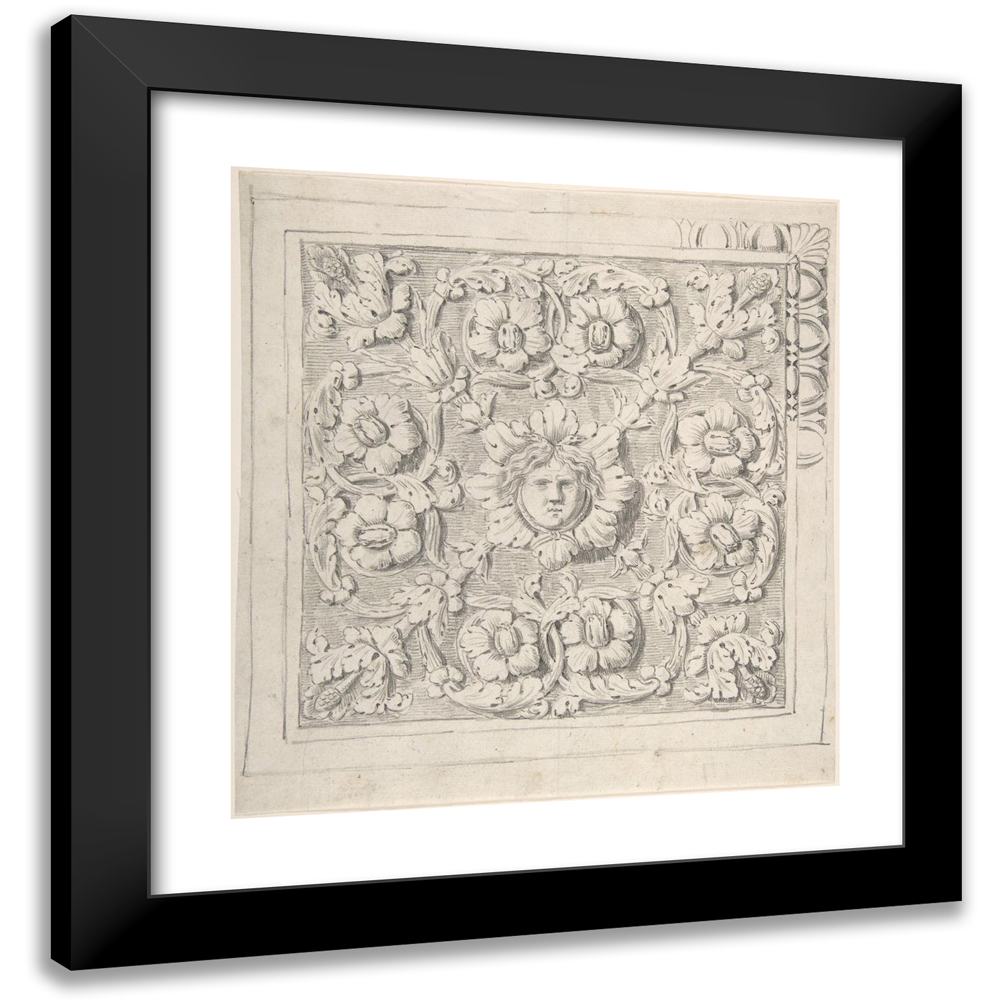 Thomas Hardwick 20x21 Black Modern Framed Museum Art Print Titled ...