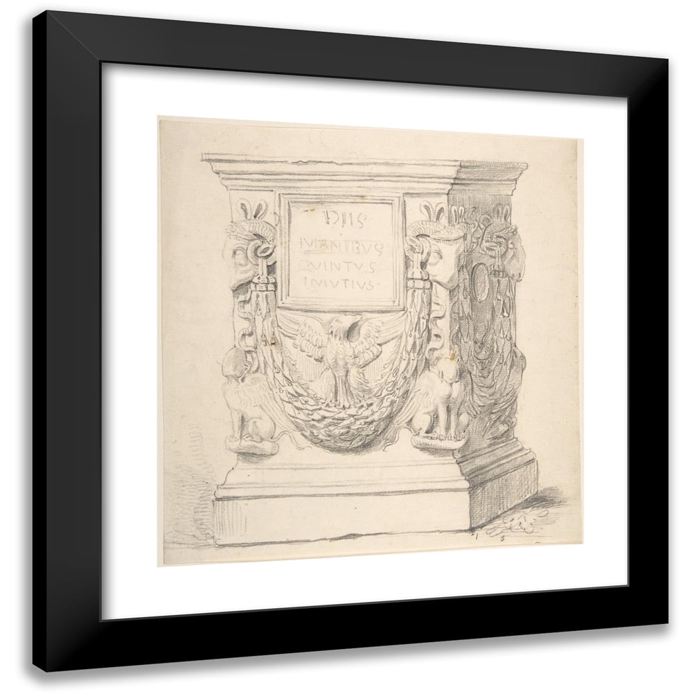 Thomas Hardwick 20x21 Black Modern Framed Museum Art Print Titled ...