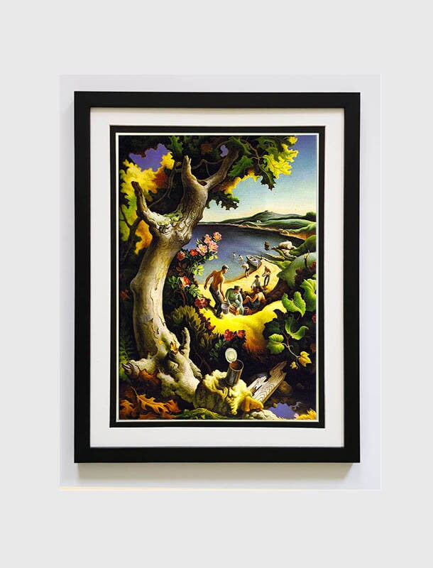 Thomas Hart Benton Print Summer - Walmart.com