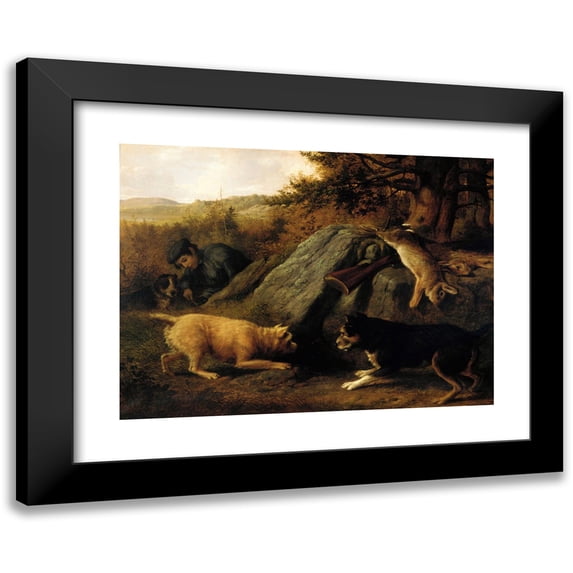 Thomas Hewes Hinckley 18x14 Black Modern Framed Museum Art Print Titled ...