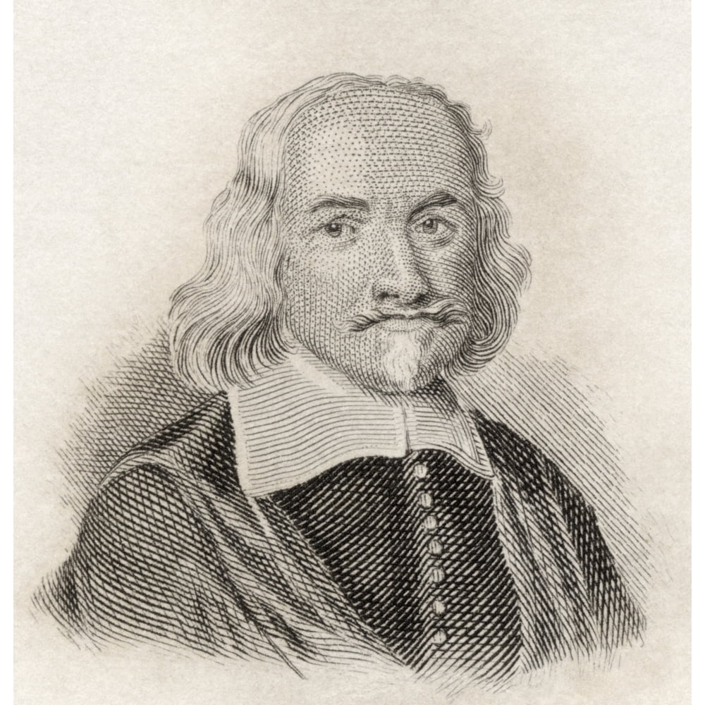 Thomas Hobbes 1588 To 1679. English Political Philosopher. From Crabbs ...