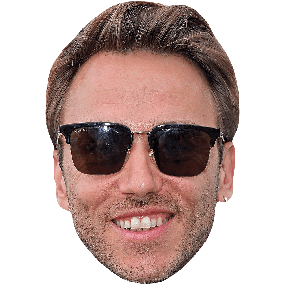 Thomas Hubner (Sunglasses) Big Head. Larger than life mask. - Walmart.com