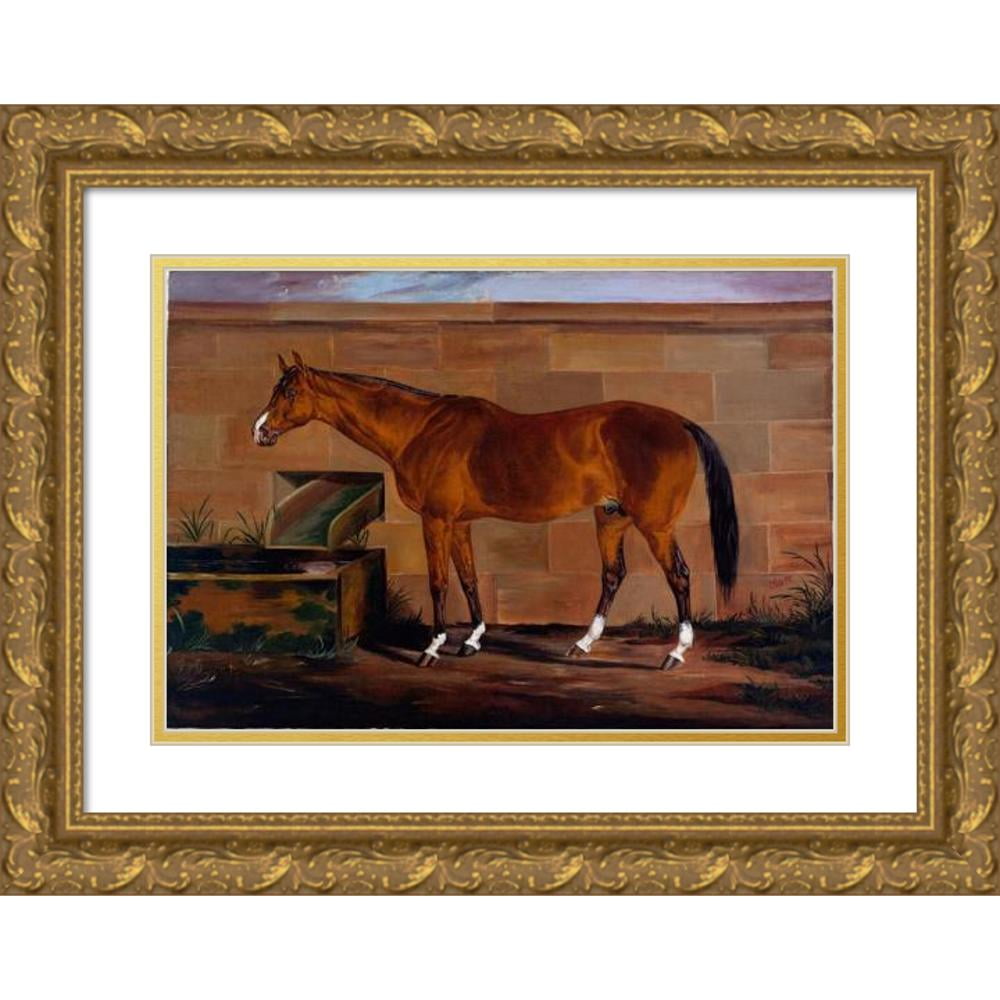 Thomas J. Scott 14x11 Gold Ornate Wood Framed Picture Wall Art ...