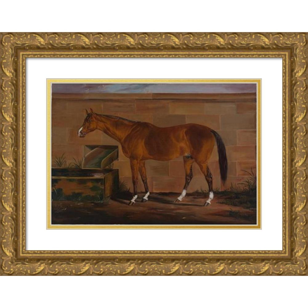 Thomas J. Scott 24x18 Gold Ornate Framed and Double Matted Museum Art ...