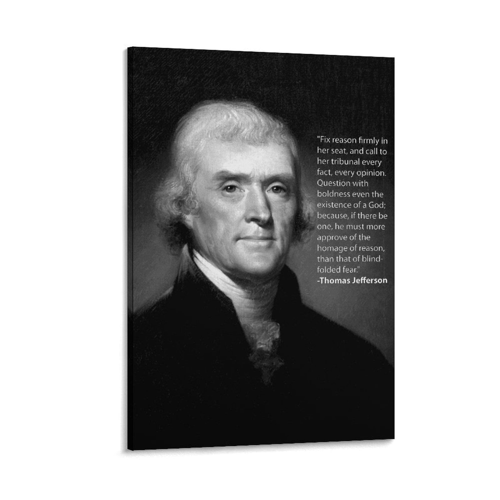 Thomas Jefferson 8 Wall Art Picture Painting Poster Canvas Print ...