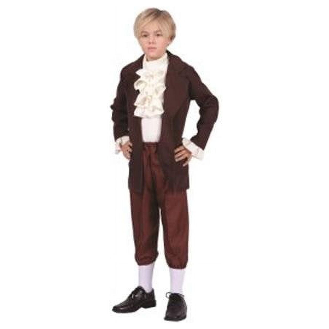 Thomas Jefferson Child Costume, Large - Brown & Beige - Walmart.com