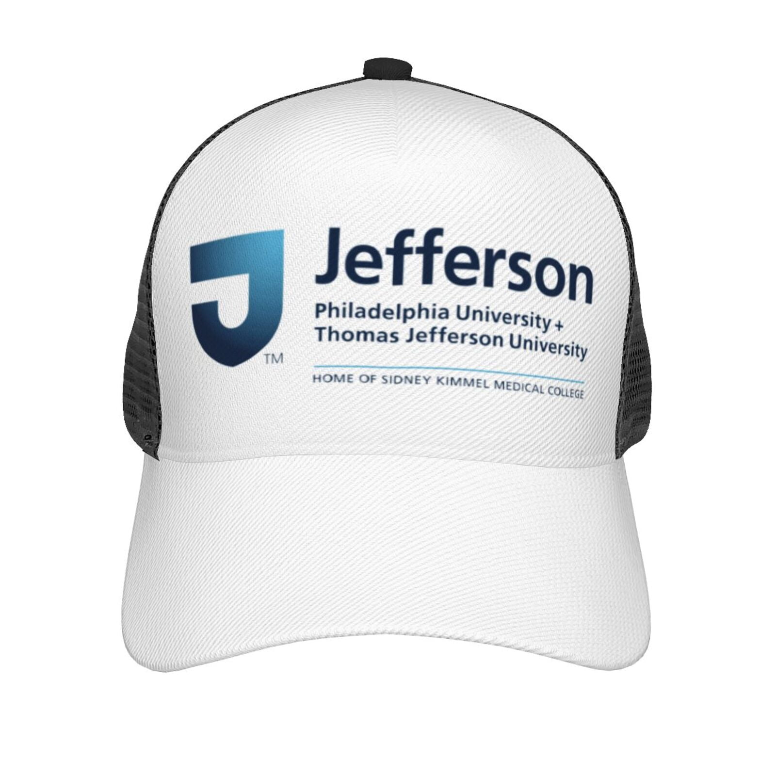 Thomas Jefferson- University Curved Brim Mesh Baseball Cap Casual Sun ...