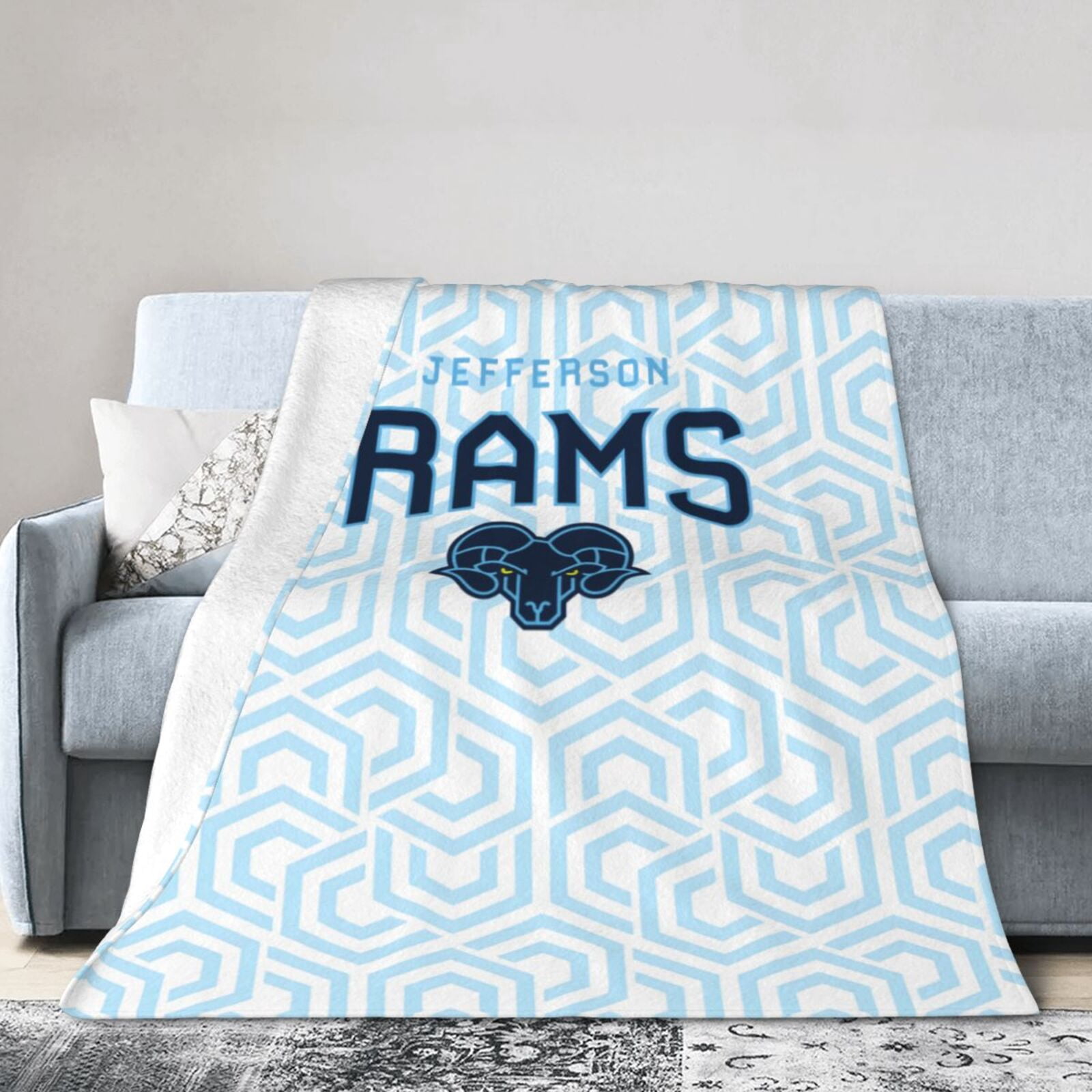 Thomas Jefferson University Logo Blanket Large Luxury Fleece Soft Anti ...
