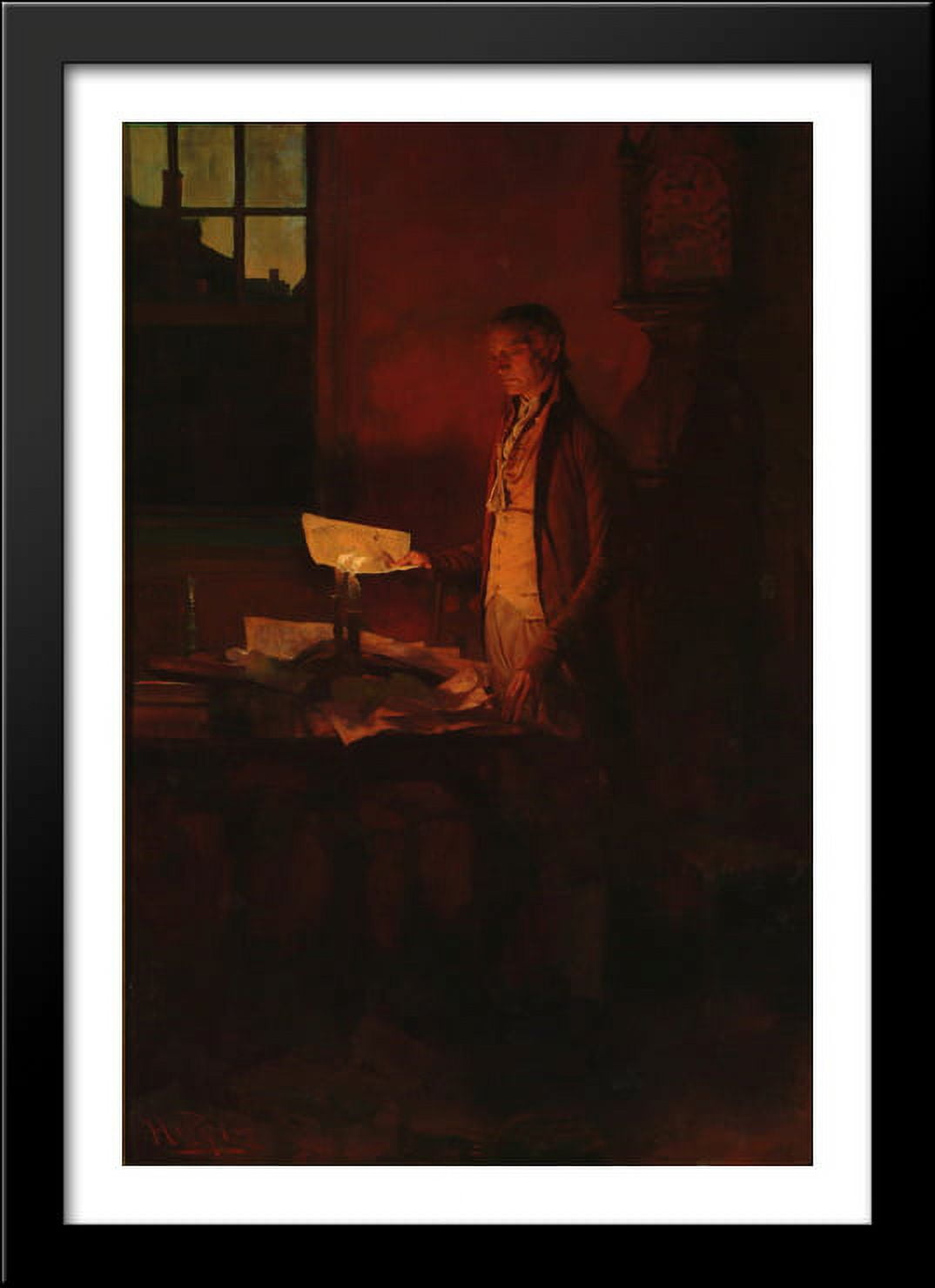 Thomas Jefferson Writing the Declaration of Independence 28x40 Large ...