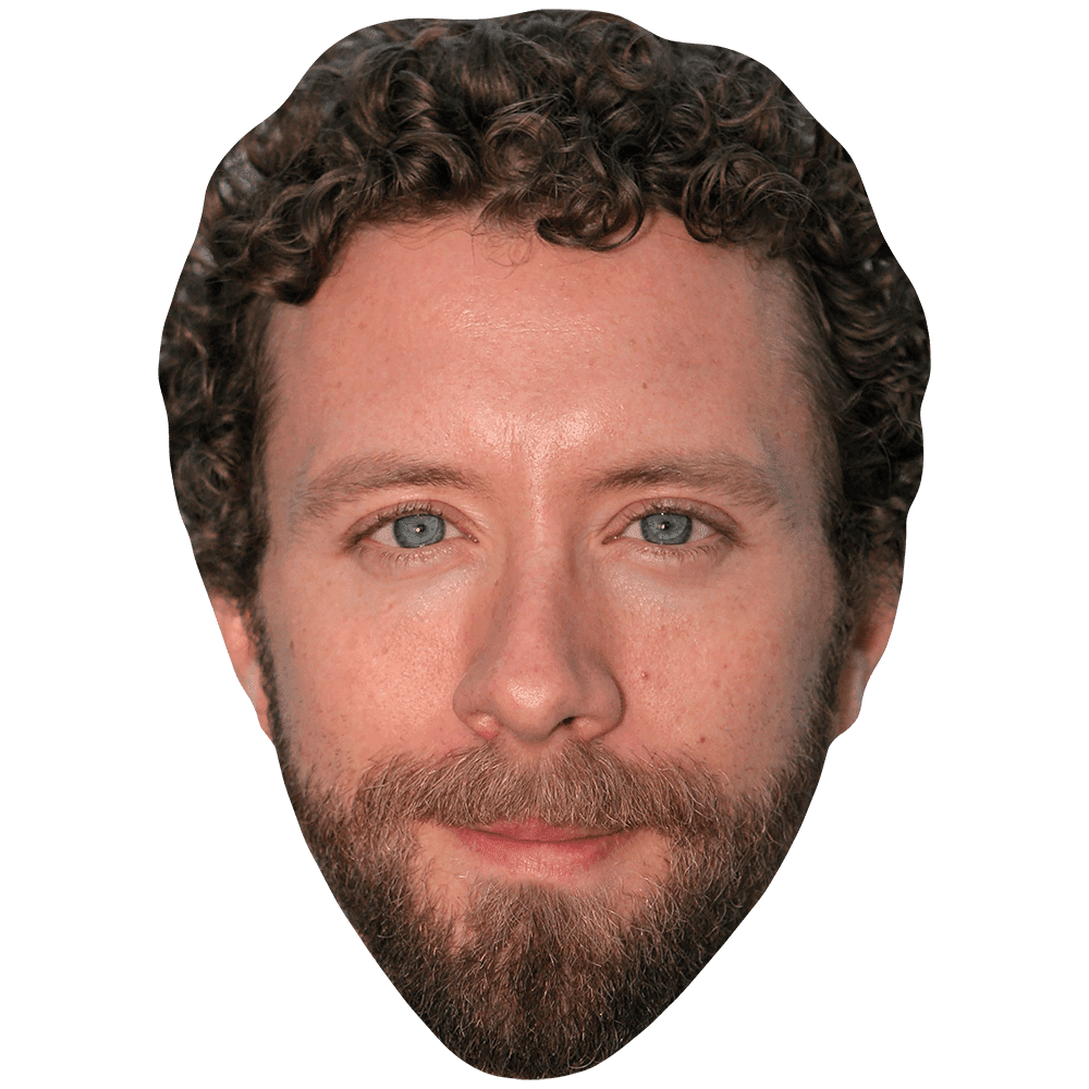 Thomas Joseph Thyne (Curly Hair) Big Head. Larger than life mask ...