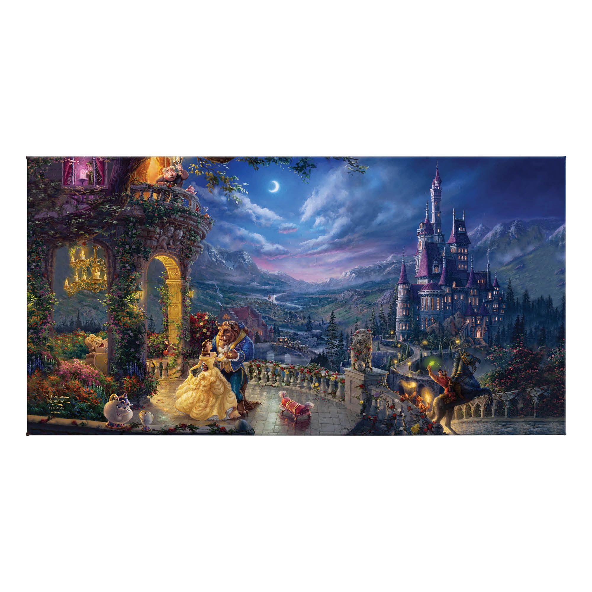 Thomas Kinkade Cinderella Happily Ever After, 8" x 10" - Walmart.com