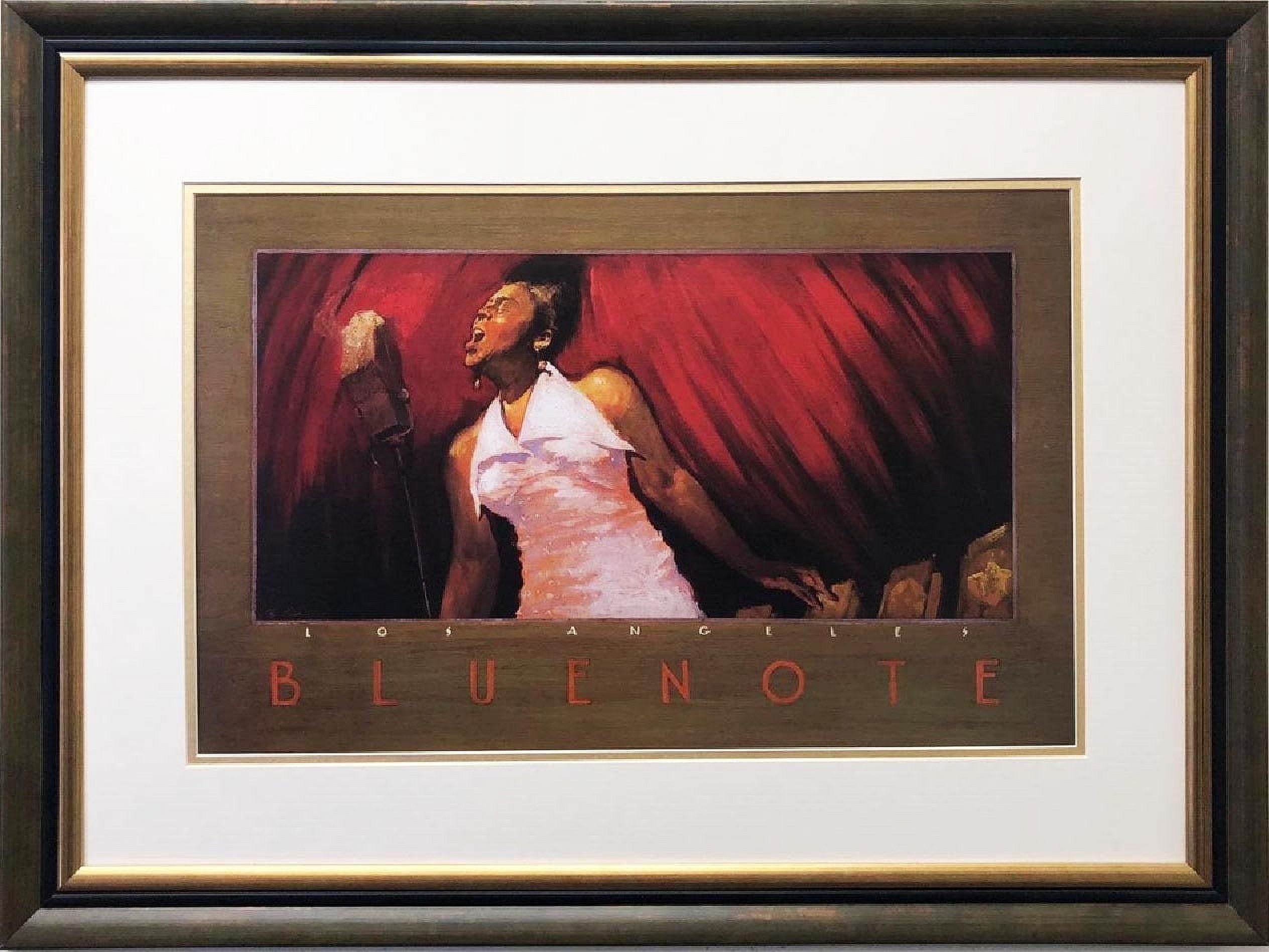 Thomas LaDuke "Bluenote, Los Angelos" FRAMED Art Generic - Walmart.com