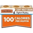 Thomas' Light Multi-Grain English Muffins, 6 count, 100 Calories ...