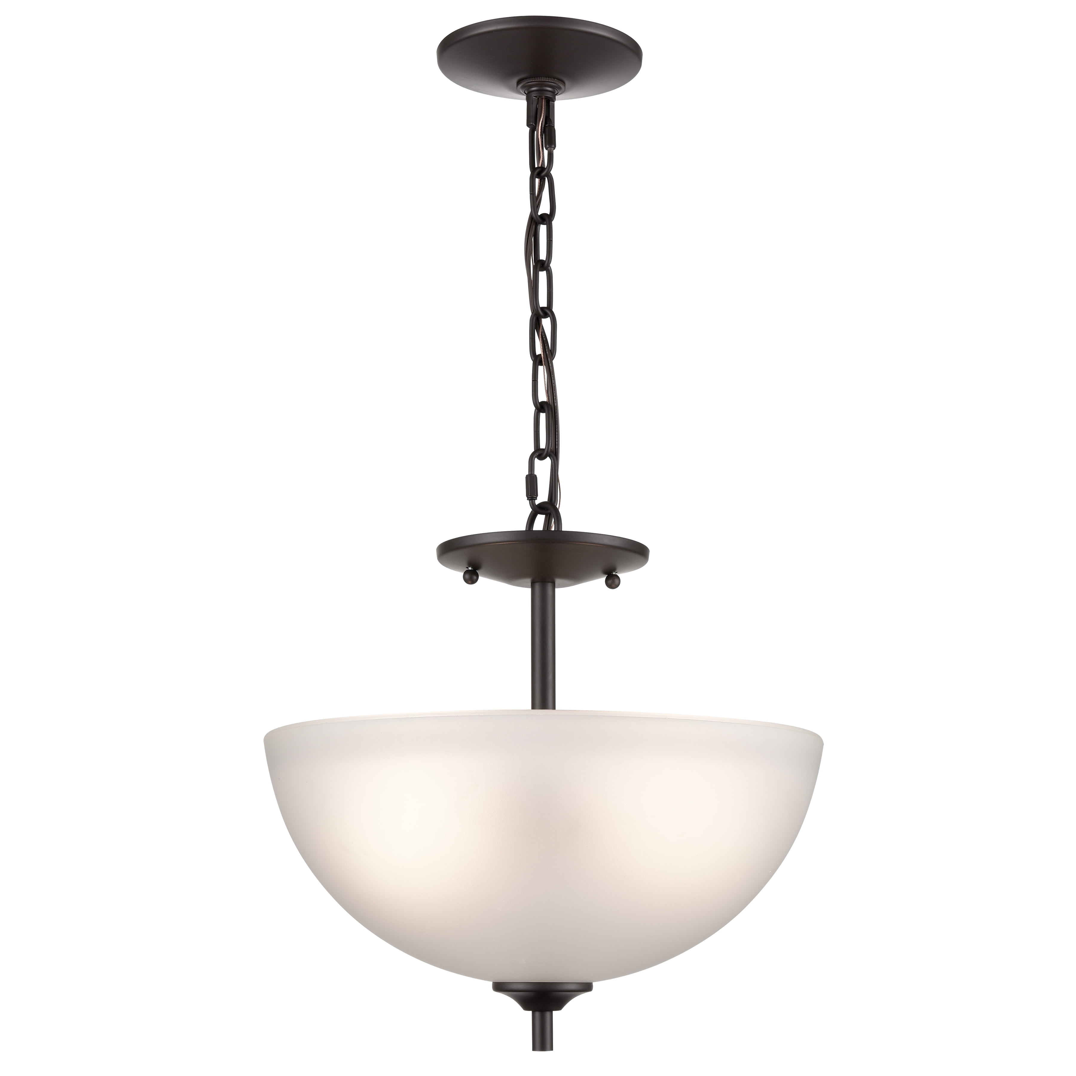 Thomas Lighting - 2 Light Convertible Semi-Flush Mount - Walmart.com