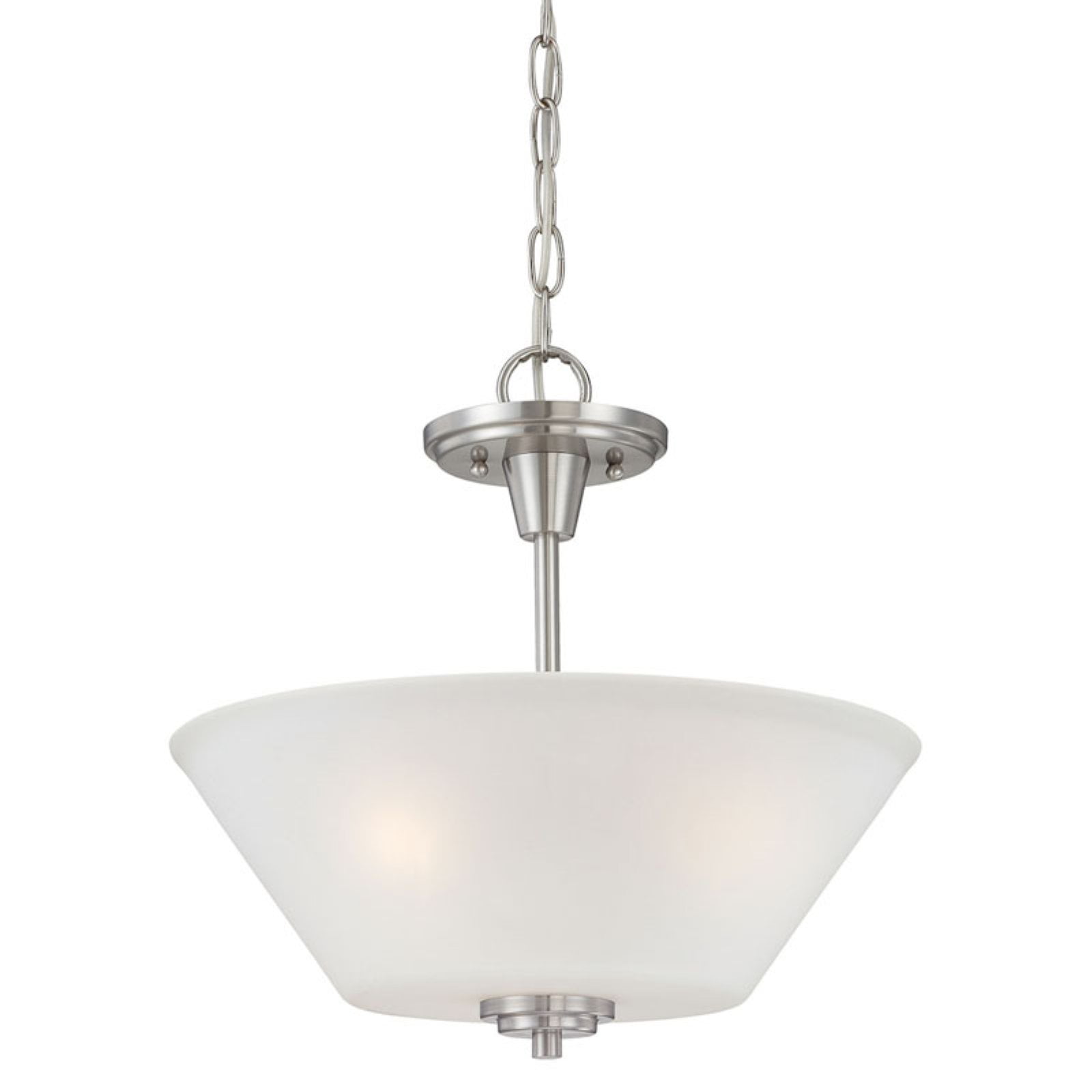 Thomas Lighting-Pittman - Two Light Pendant Brushed Nickel Finish ...