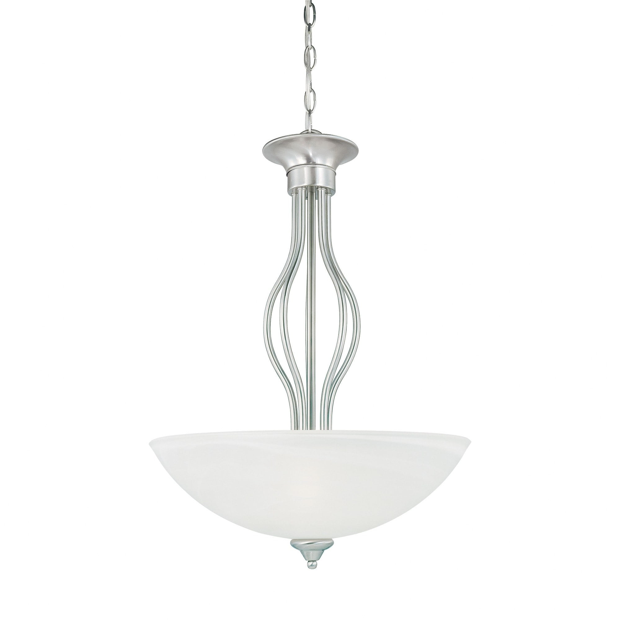 Thomas Lighting SL823678 Tahoe 3-Light Pendant in Brushed Nickel ...