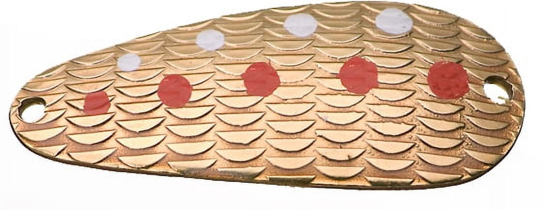 Thomas Lures Cyclone Wobbler Freshwater Spoon Fishing Lure, Gold, 1/6 ...