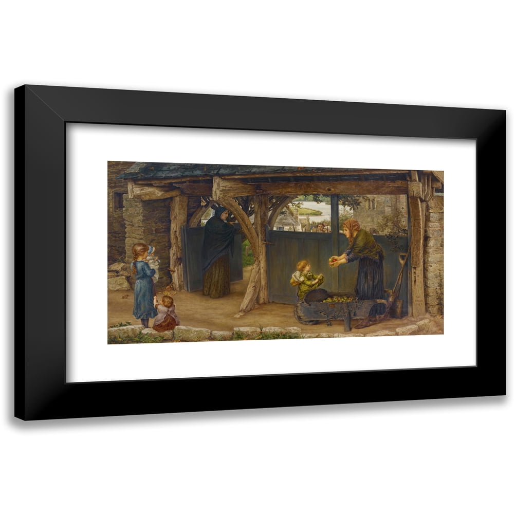 Thomas Matthews Rooke 14x10 Black Modern Framed Museum Art Print Titled ...