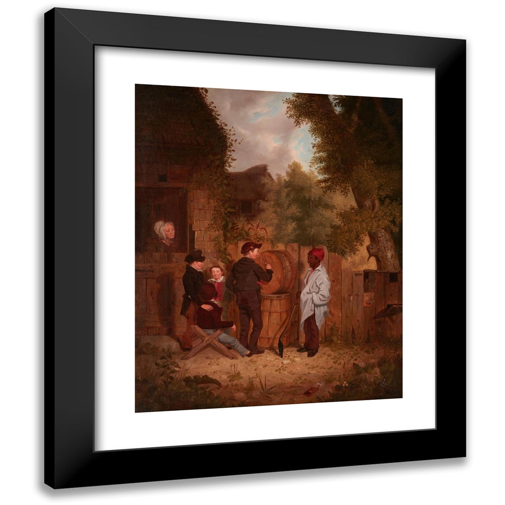 Thomas Mickell Burnham 12x14 Black Modern Framed Museum Art Print ...