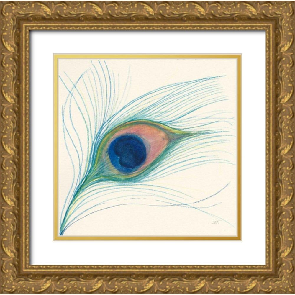 Thomas, Miranda 12x12 Gold Ornate Wood Framed with Double Matting ...