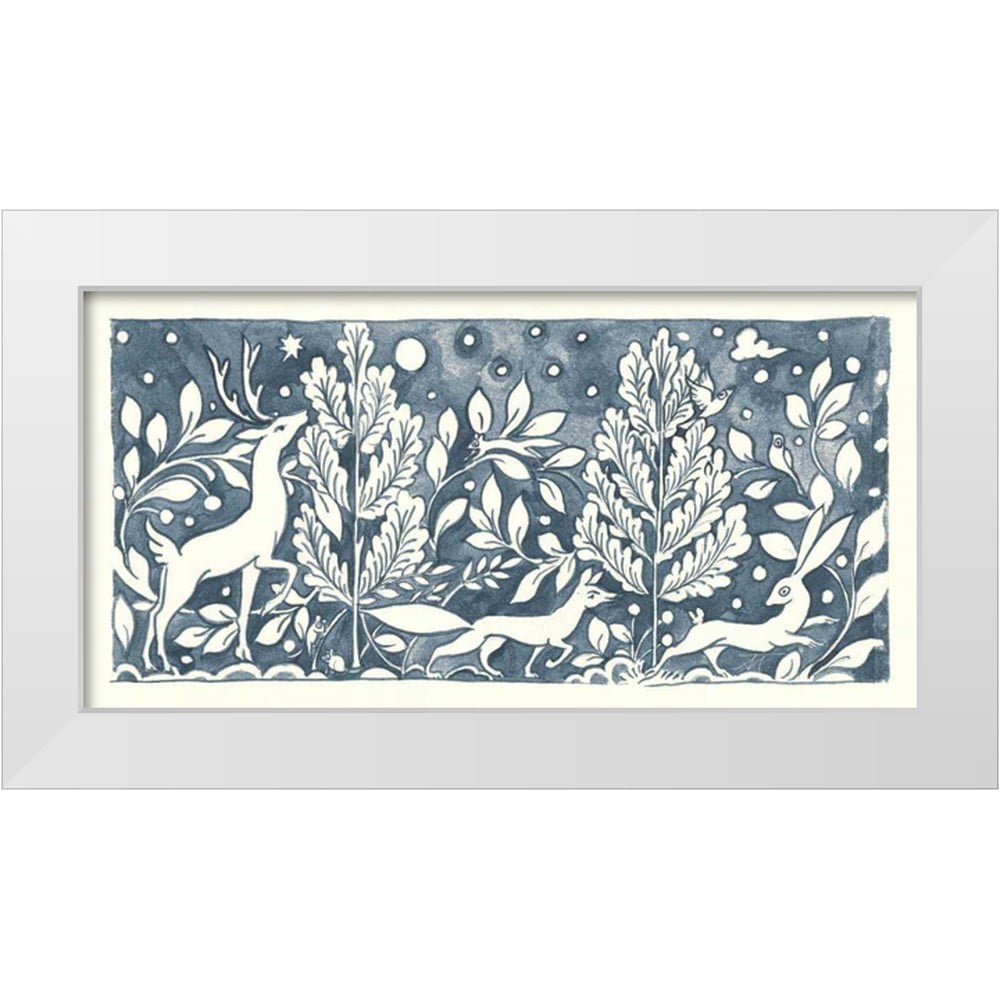Thomas, Miranda 18x11 White Modern Wood Framed Museum Art Print Titled ...