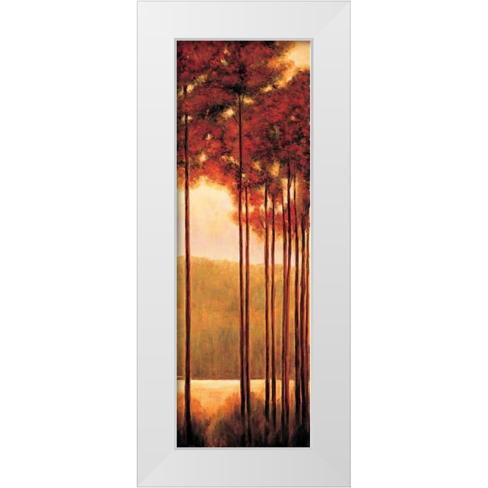 Thomas, Neil 11x24 White Modern Wood Framed Museum Art Print Titled ...