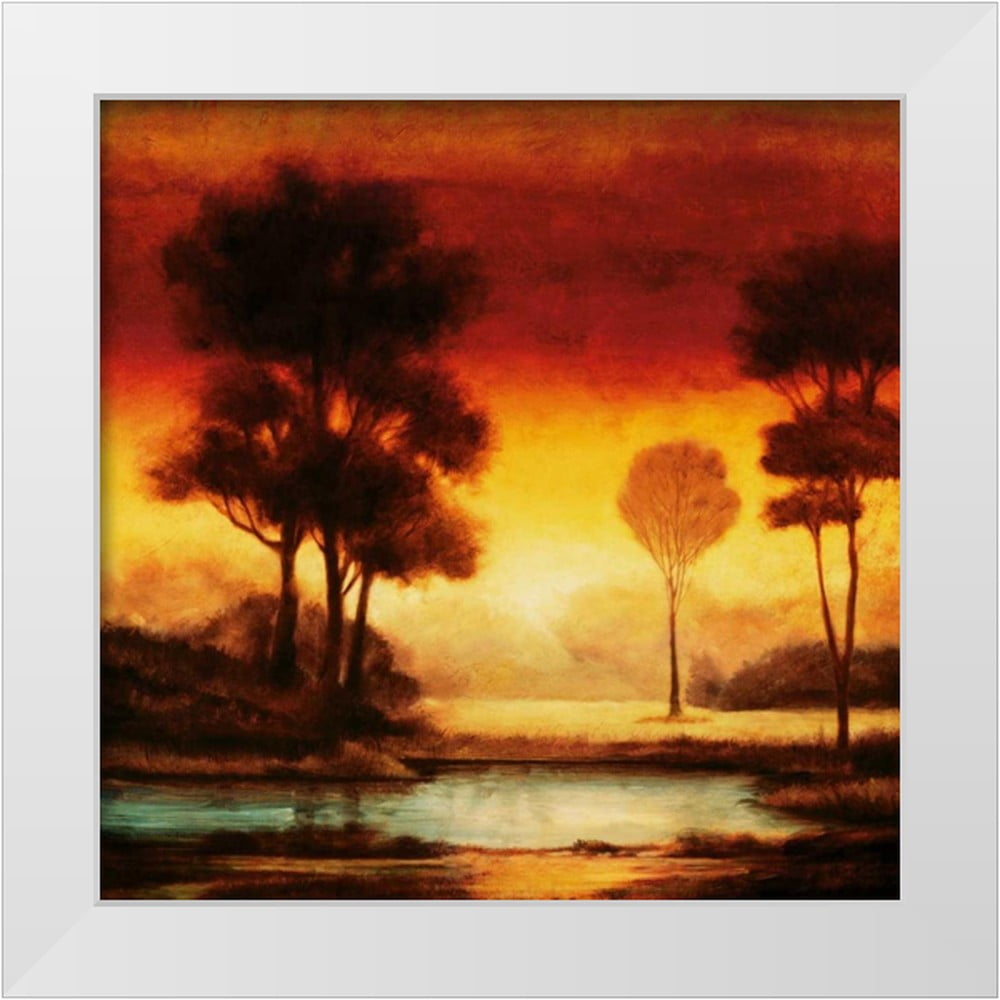 Thomas, Neil 12x12 White Modern Wood Framed Museum Art Print Titled ...