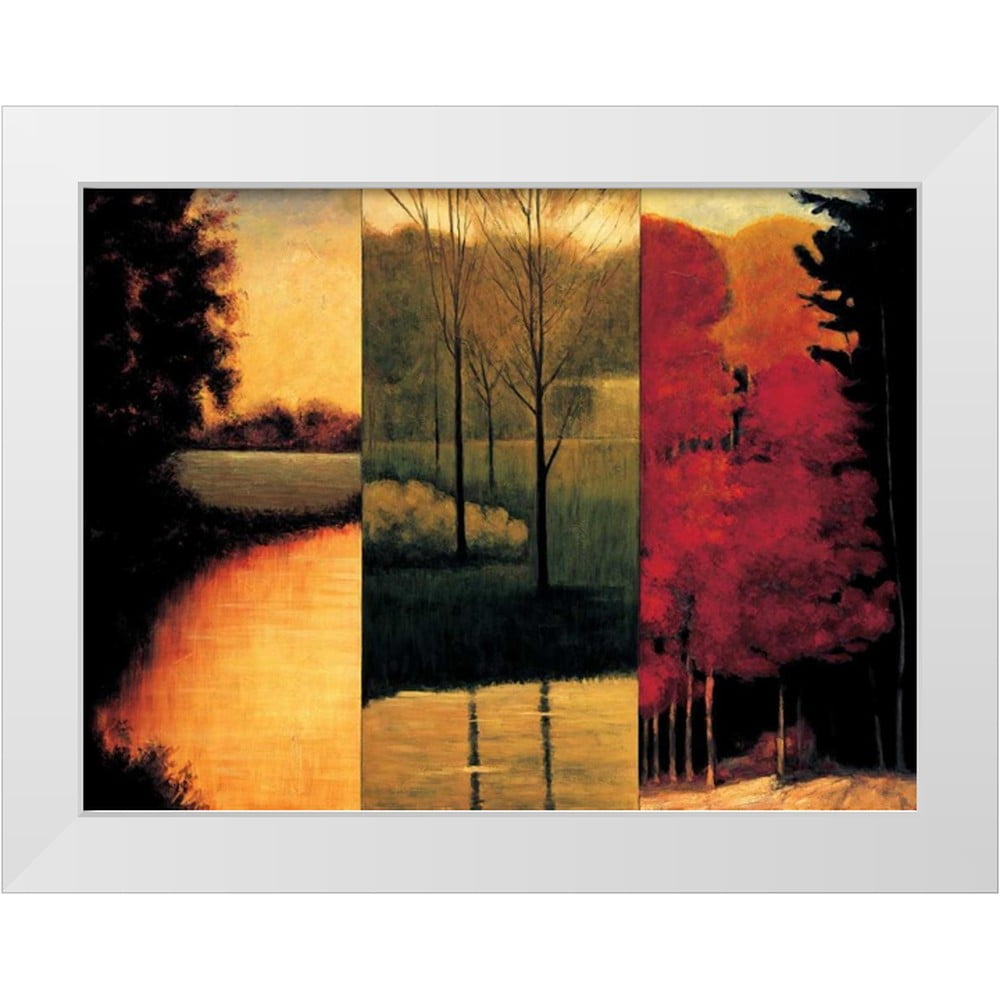 Thomas, Neil 14x11 White Modern Wood Framed Museum Art Print Titled ...