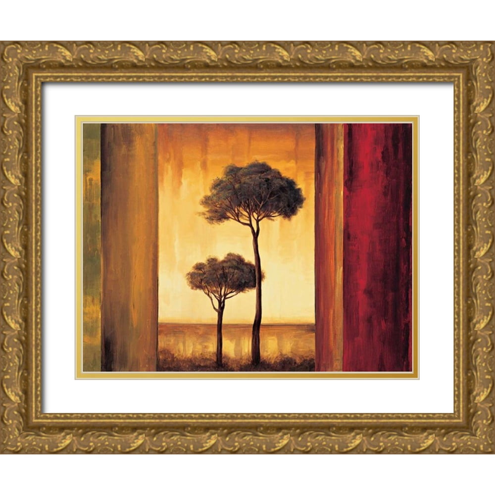 Thomas, Neil 14x12 Gold Ornate Wood Framed with Double Matting Museum ...
