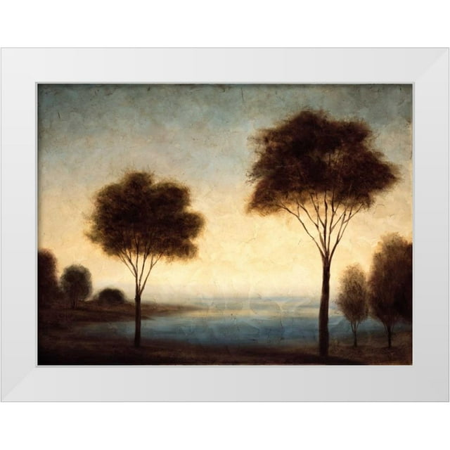 Thomas, Neil 14x12 White Modern Wood Framed Museum Art Print Titled ...