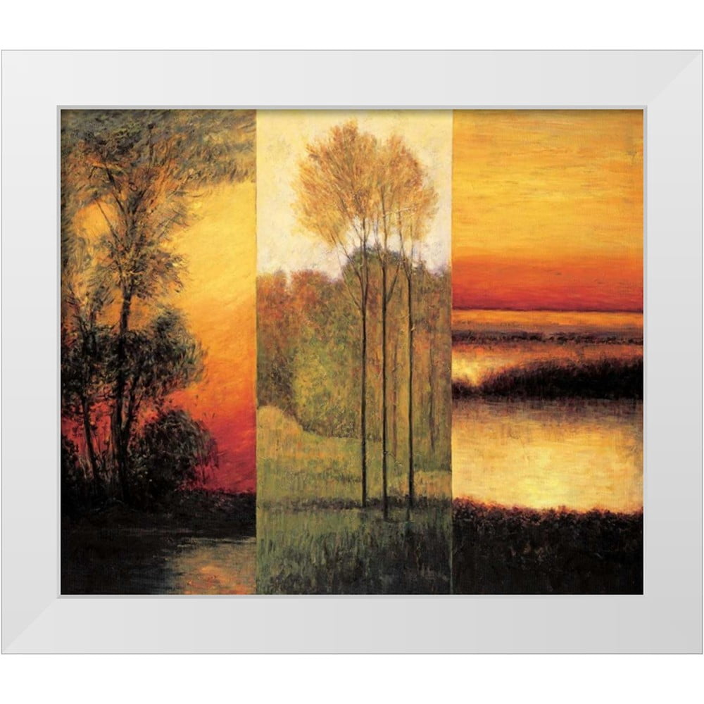 Thomas, Neil 17x15 White Modern Wood Framed Museum Art Print Titled ...