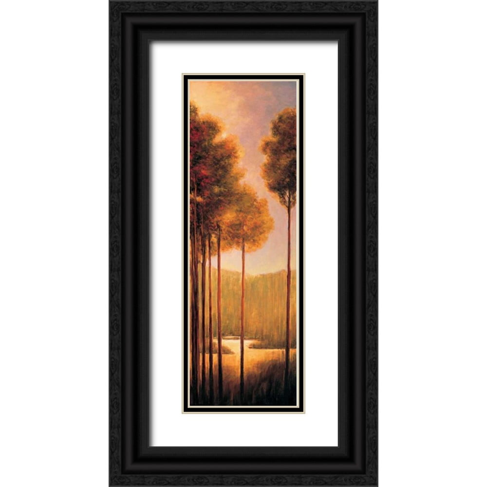 Thomas, Neil 9x18 Black Ornate Wood Framed with Double Matting Museum ...