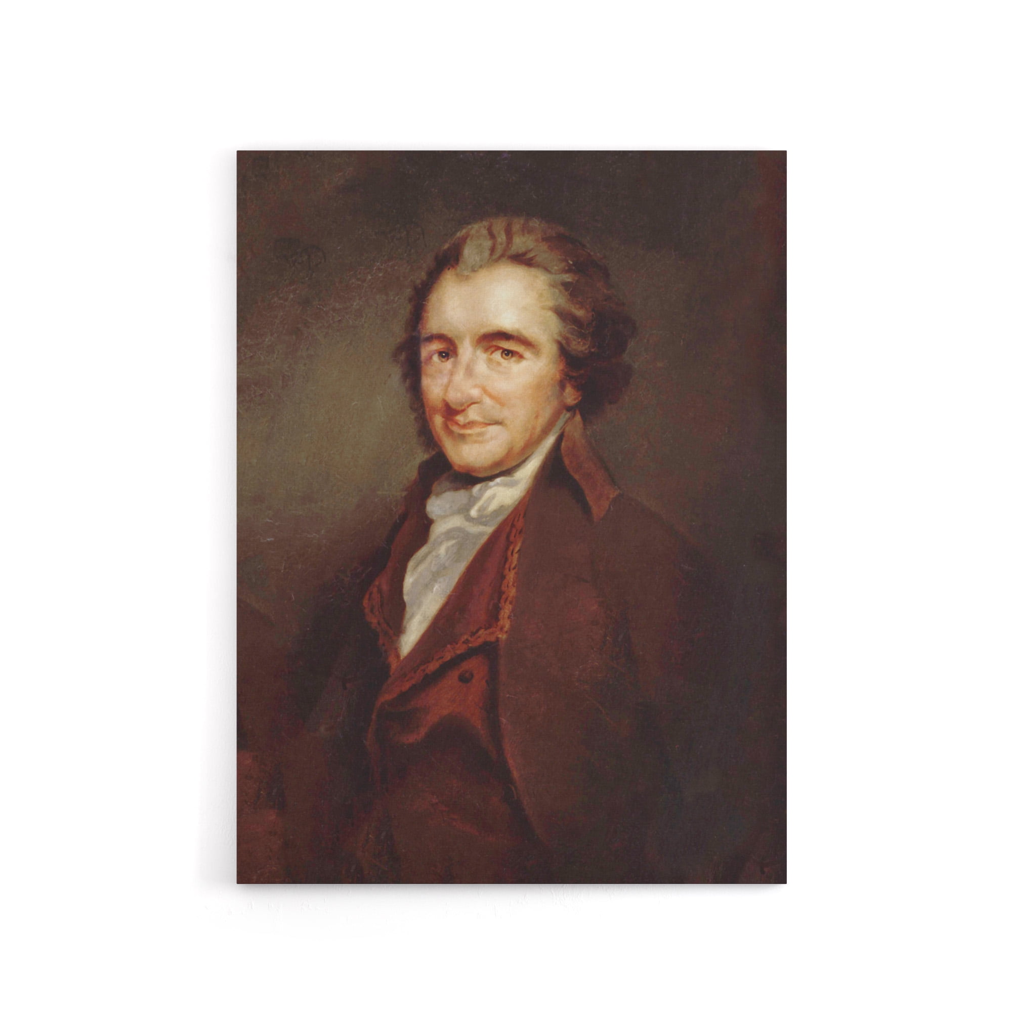 Thomas Paine Portrait Founding Father Canvas Wall Art Print 18X24 ...