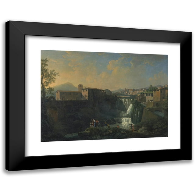 Thomas Patch 14x11 Black Modern Framed Museum Art Print Titled - A View ...