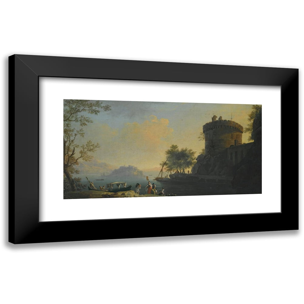 Thomas Patch 14x9 Black Modern Framed Museum Art Print Titled - An ...