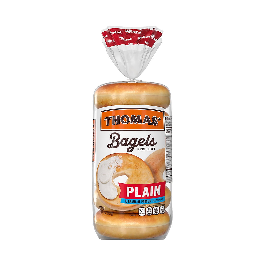 Thomas' Plain Bagels (Pack of 2) - Walmart.com