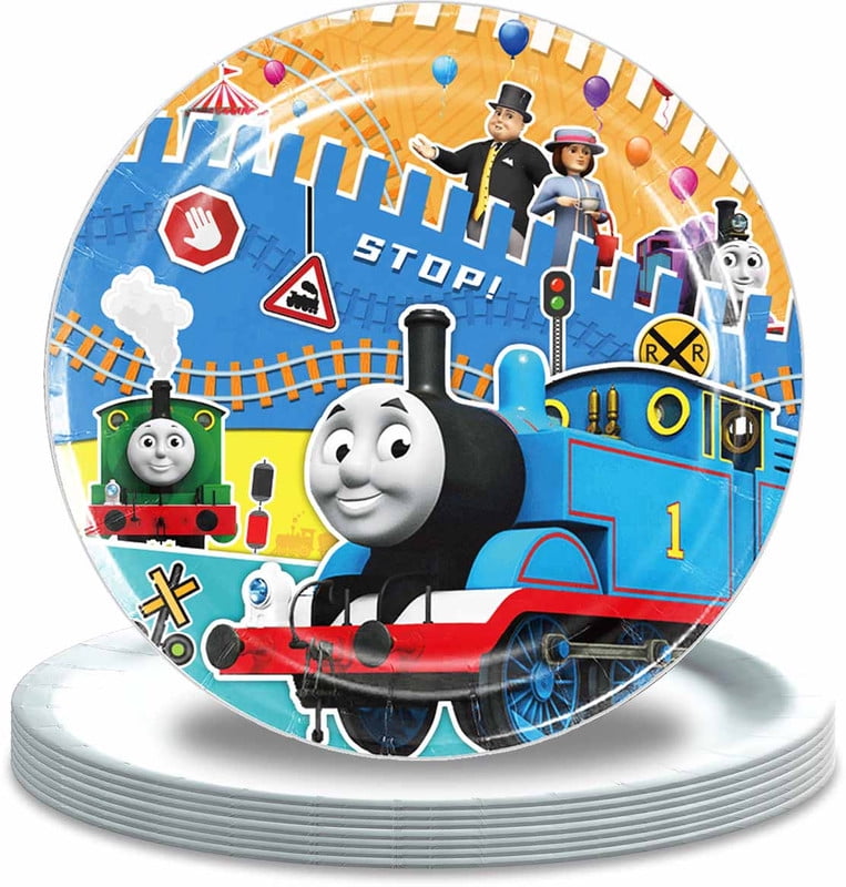 Thomas Plates Party Supplies Birthday Decorations Disposable Tableware ...