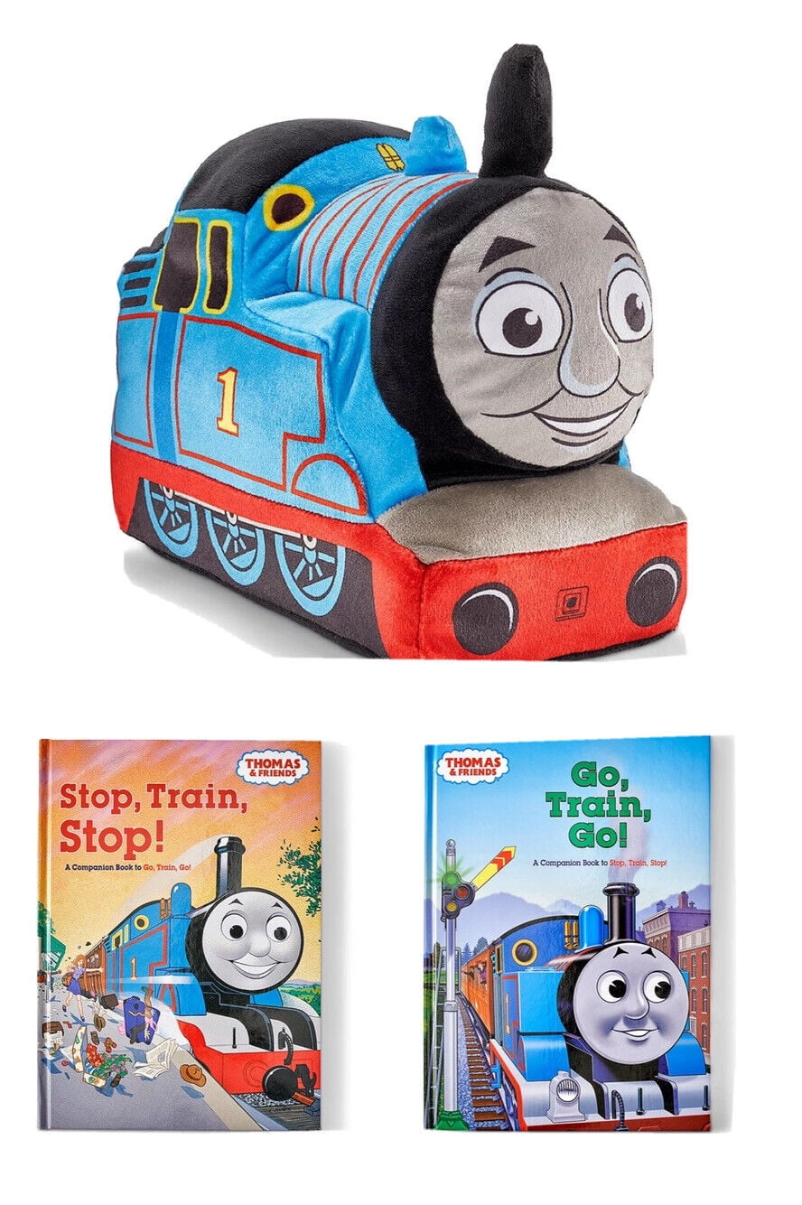 Thomas Plush Doll 11” & Stop Train Stop & Go Train Go 3pc Book Set Kohl ...