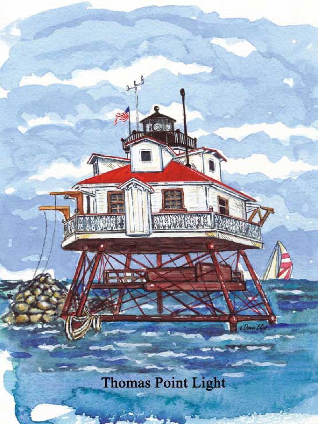 Thomas Point Lighthouse Puzzle - Walmart.com
