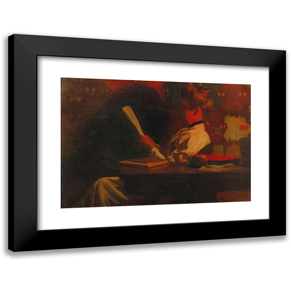 Thomas Pollock Anshutz 18x14 Black Modern Framed Museum Art Print ...