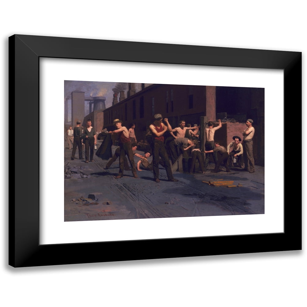 Thomas Pollock Anshutz 24x18 Black Modern Framed Museum Art Print ...