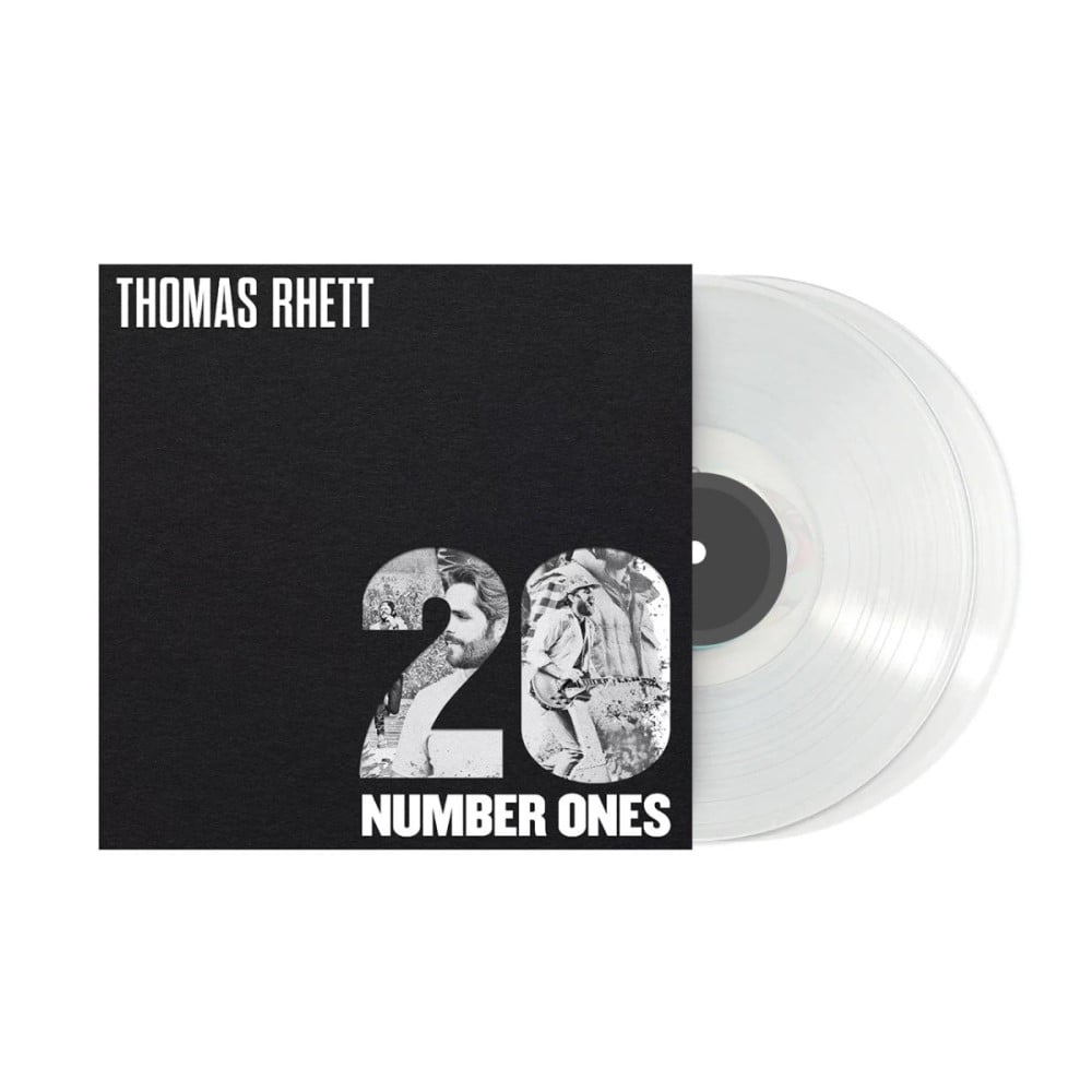 Thomas Rhett - 20 Number Ones Exclusive Limited Glass Clear Colored ...