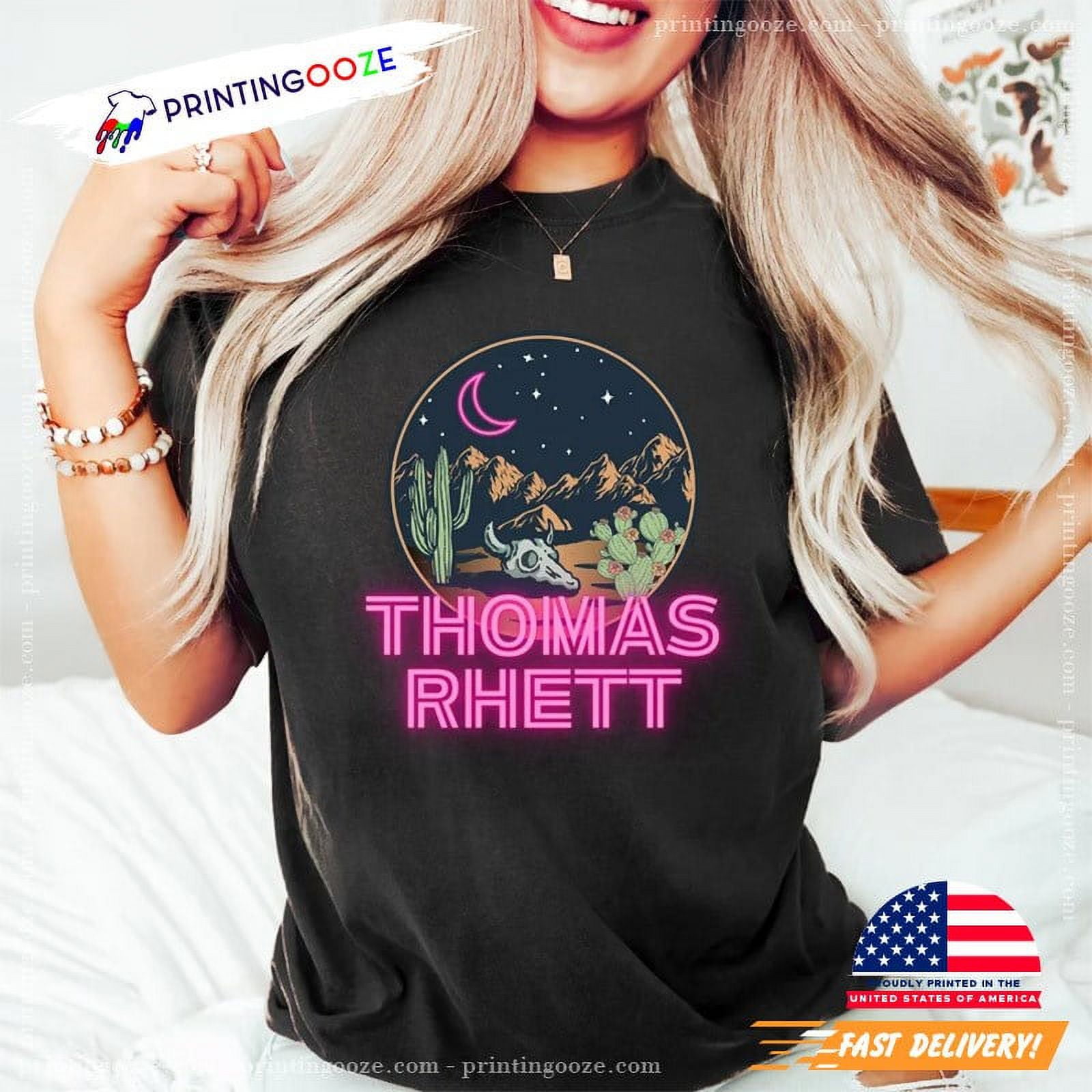 Thomas Rhett Neon Moon Country Concert Shirts - Walmart.com