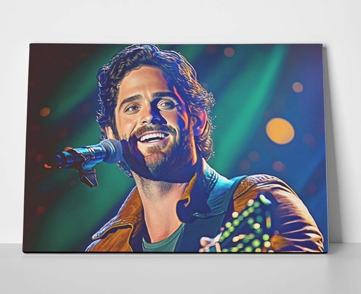 Thomas Rhett Poster or Wrapped Canvas - Walmart.com